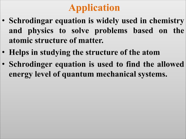 Schrodinger equation.pptx