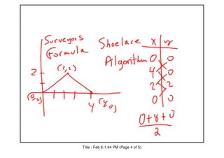 APCS2012: Shoelace Algorithm! | PDF
