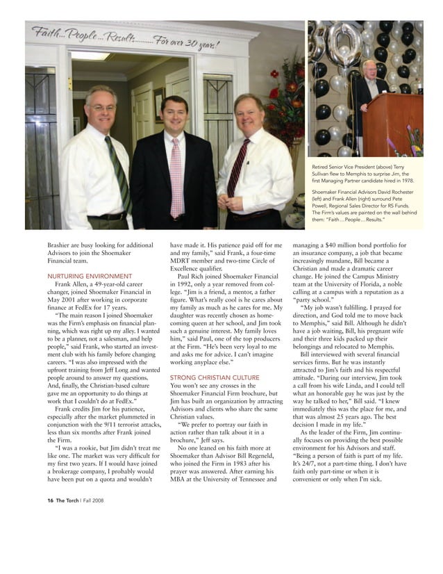 Shoemaker 30 Years The Torch 11 08 | PDF