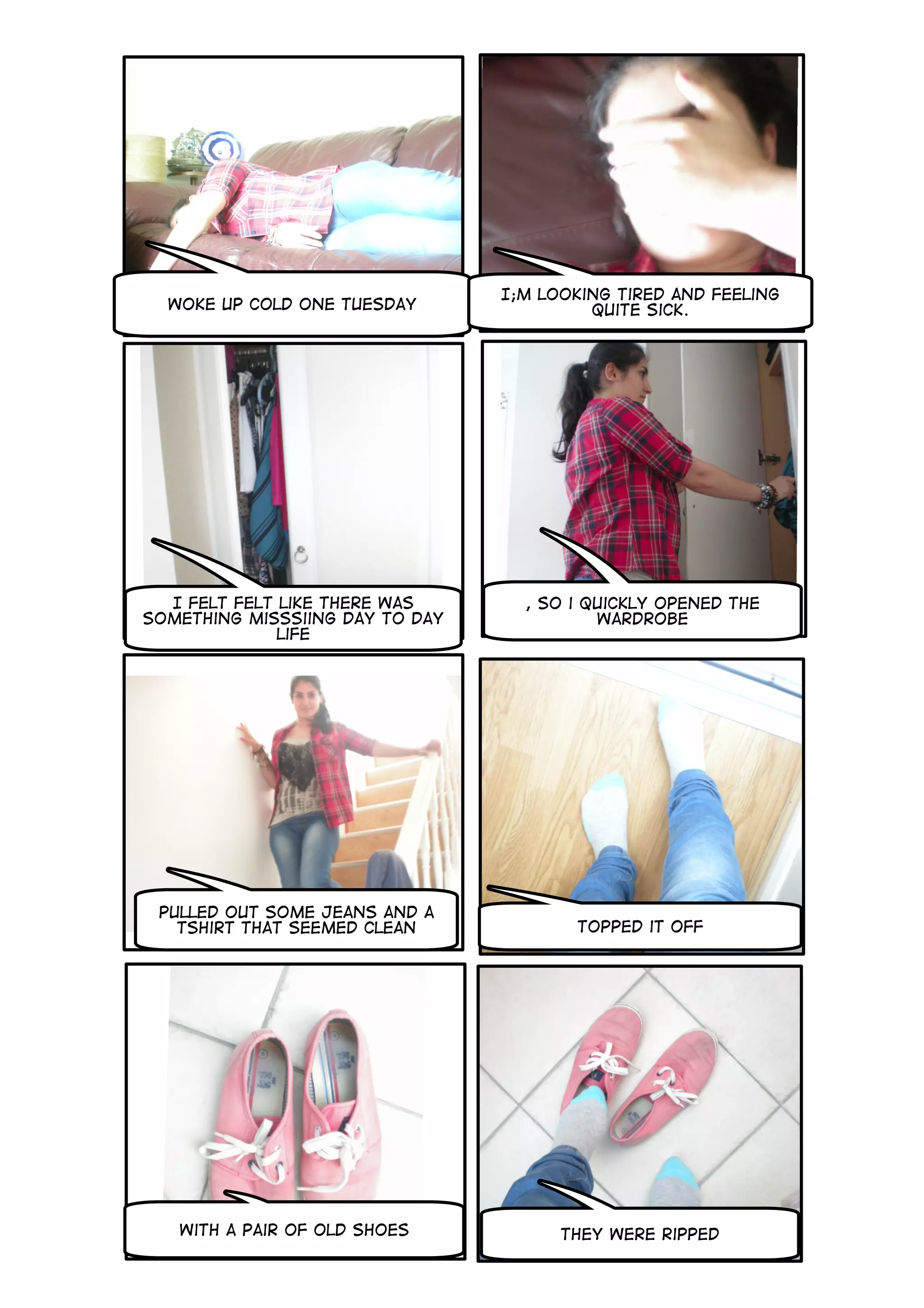 Shoes - storyboard | PDF