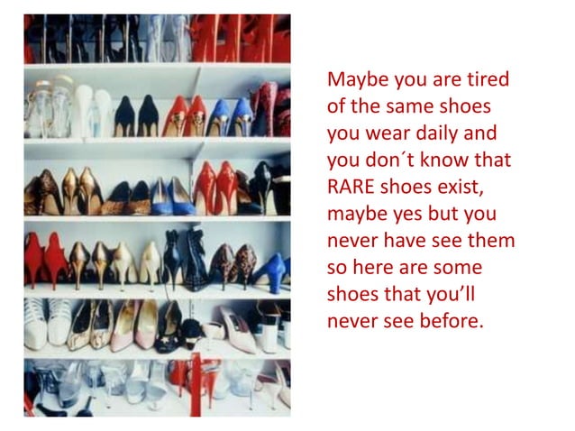 Shoes Presentation | PPTX