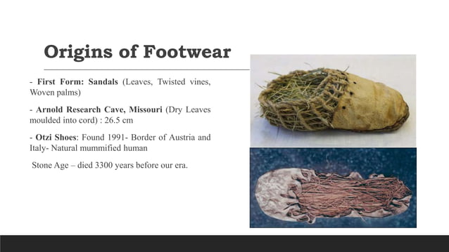 Shoes through the ages | PPT