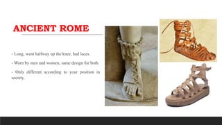 Shoes through the ages | PPTX
