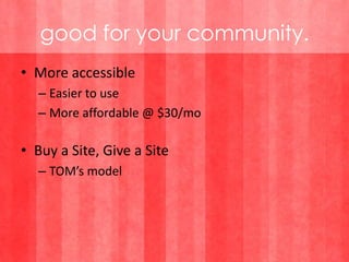 Innovation Showcase: Shoestring Pitch | PPT