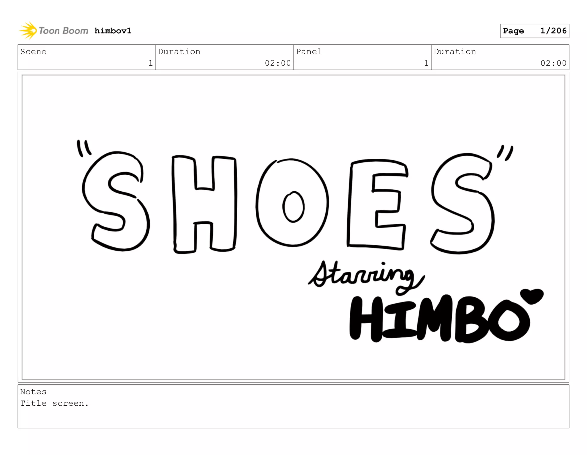 "Shoes" Storyboards | PPT