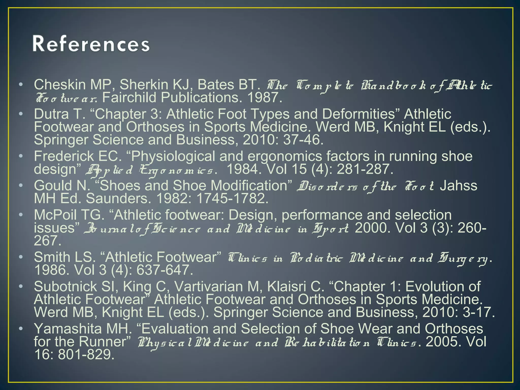 Shoe Types and Anatomy | PPT