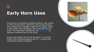 Shofar history and technique | PPTX