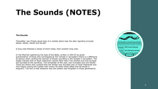 Shofar history and technique | PPTX