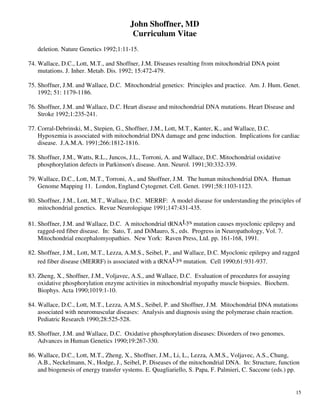John Shoffner MD C.V. May 2018 | PDF