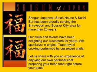 Shogun tv powerpoint | PPT