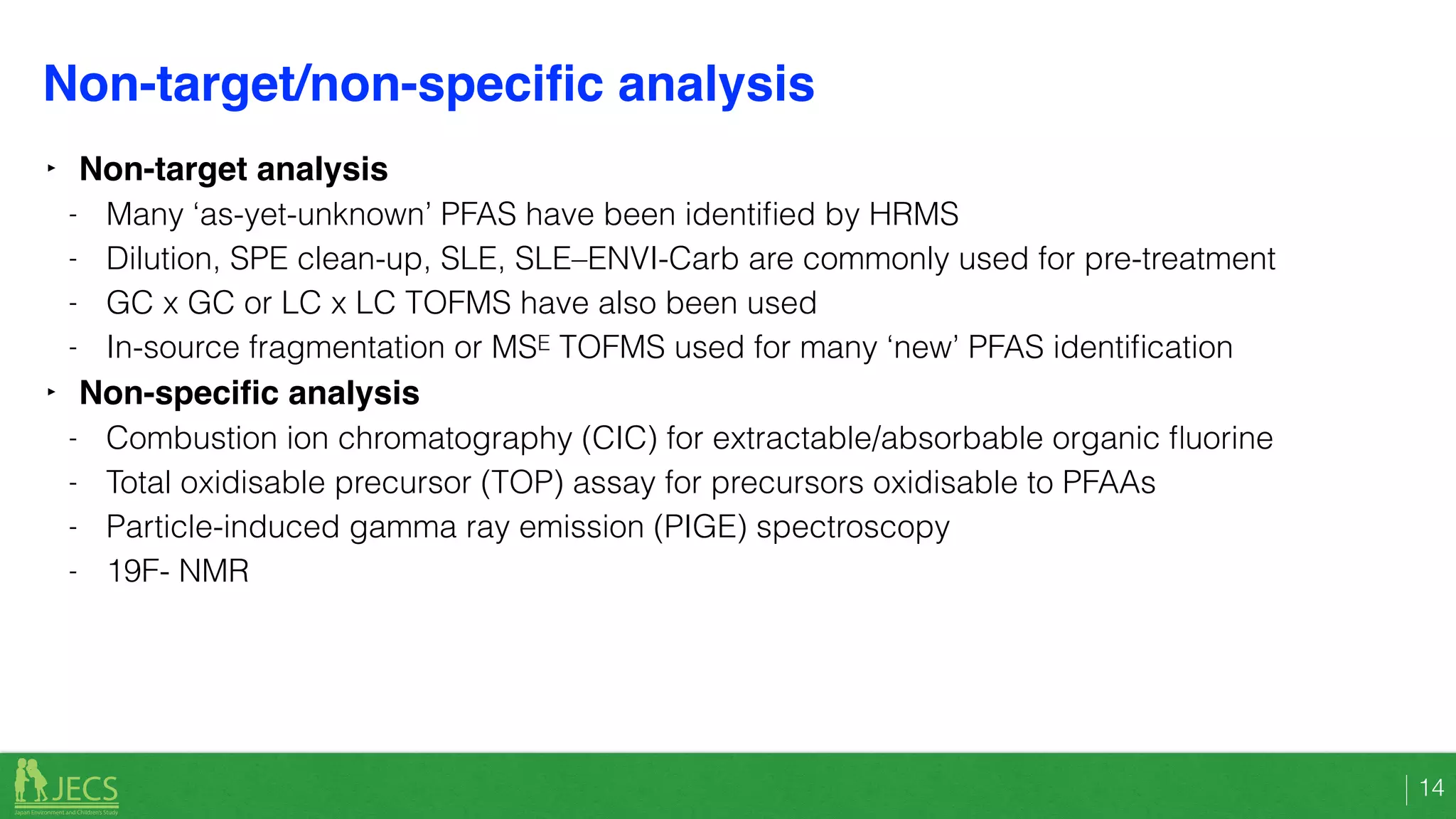 Shoji Nakayama: Worldwide trends in tracing PFASs in the environment | PDF
