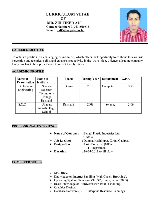 Shojol cv | DOC