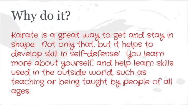 Shokaido karate planning ten | PPT