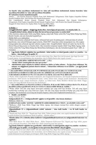 Sholat ramadhan tq | PDF