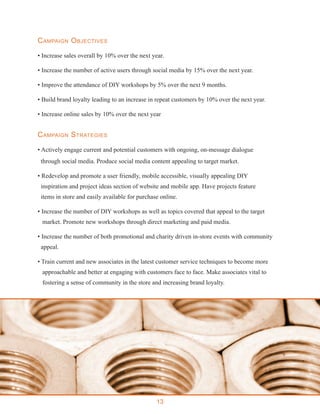 Home Depot Integrated Marketing Communications Plan - IMC 610 | PDF