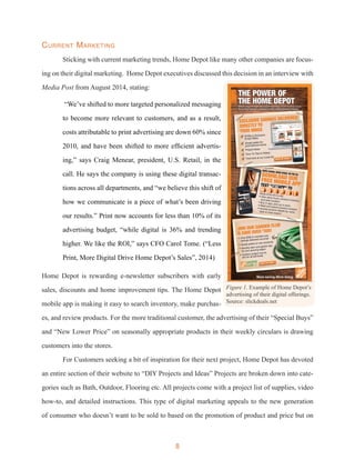 Home Depot Integrated Marketing Communications Plan - IMC 610 | PDF