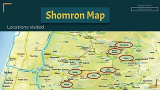 Shomron Strategic Tour Overview by David Ha'ivri | PDF