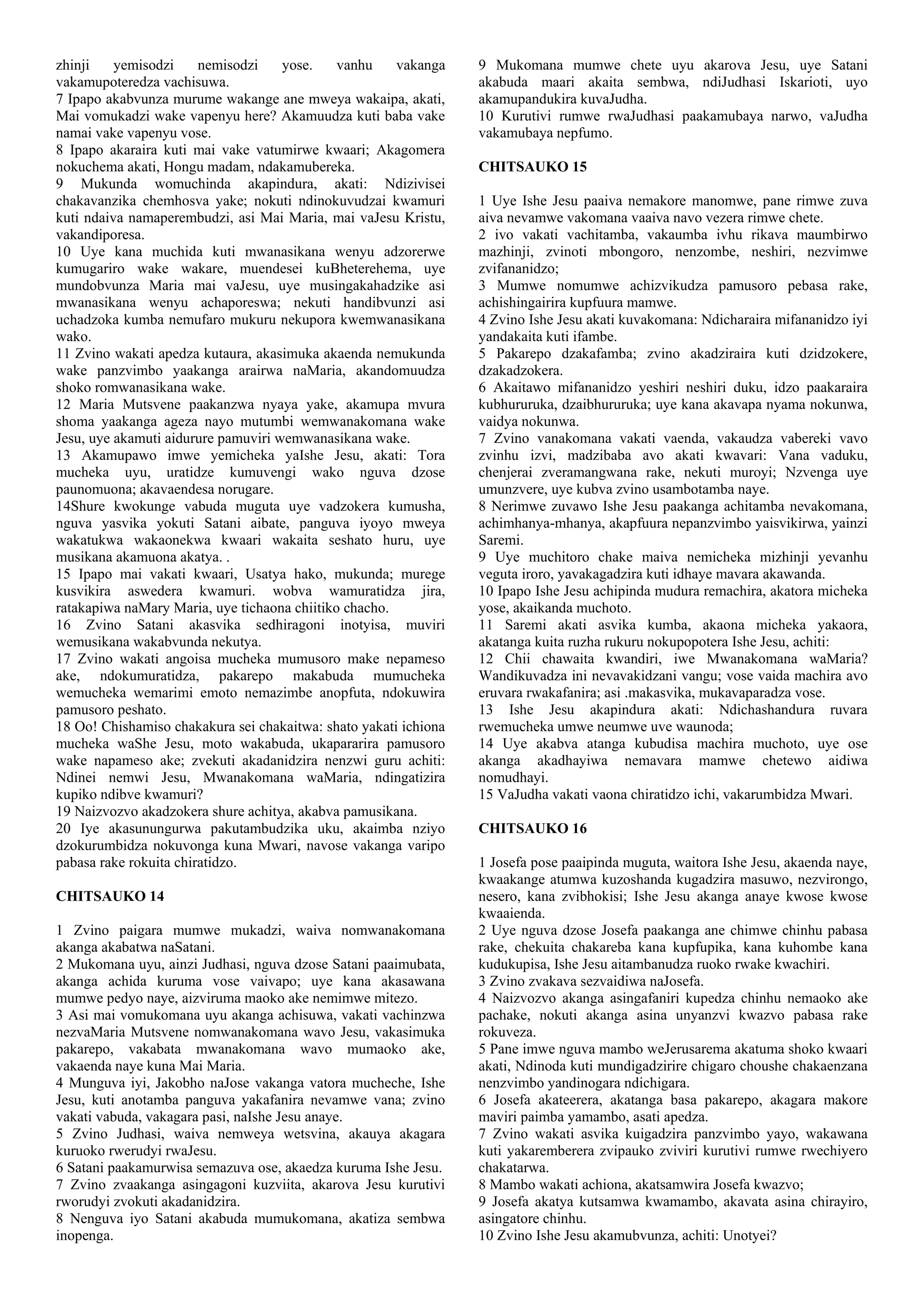 Shona - The First Gospel of the Infancy of Jesus Christ.pdf