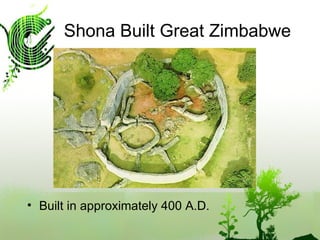 Shona and great zimbabwe | PPT