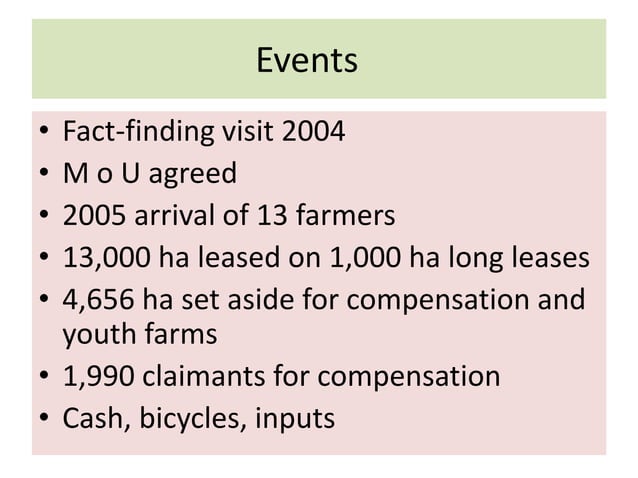 Mortimore Shonga Farms, Nigeria - An ‘experiment’ in large-scale ...