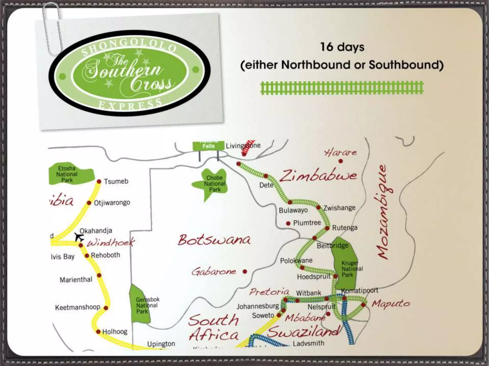Shongololo Express - Luxury Rail Travel in Africa | PPSX