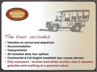 Shongololo Express - Luxury Rail Travel in Africa | PPT