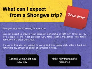 Shongwe Maintenance Trip 17 - 21 March 2017 | PPT