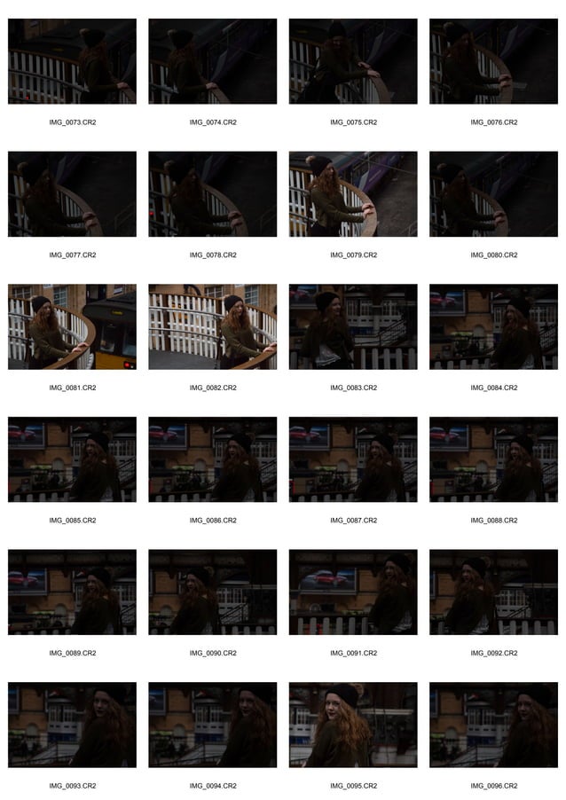 Shoot 2 contact sheet | PDF