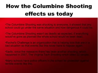 Columbine History Project | PPT