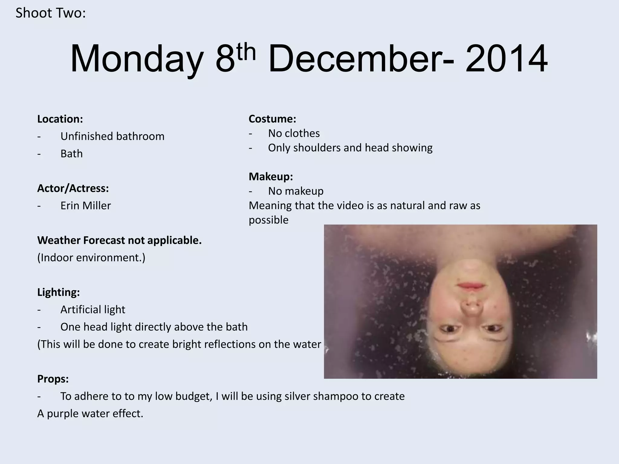 Shooting diary | PPTX