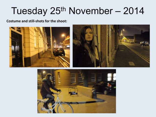 Shooting diary | PPTX