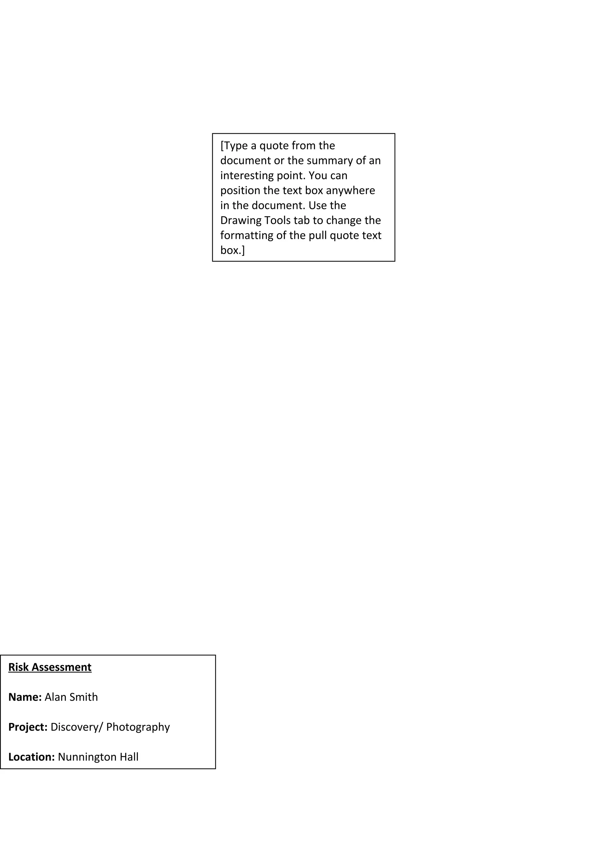 Shooting schedule & risk assessment | DOC | Cameras and Camcorders ...