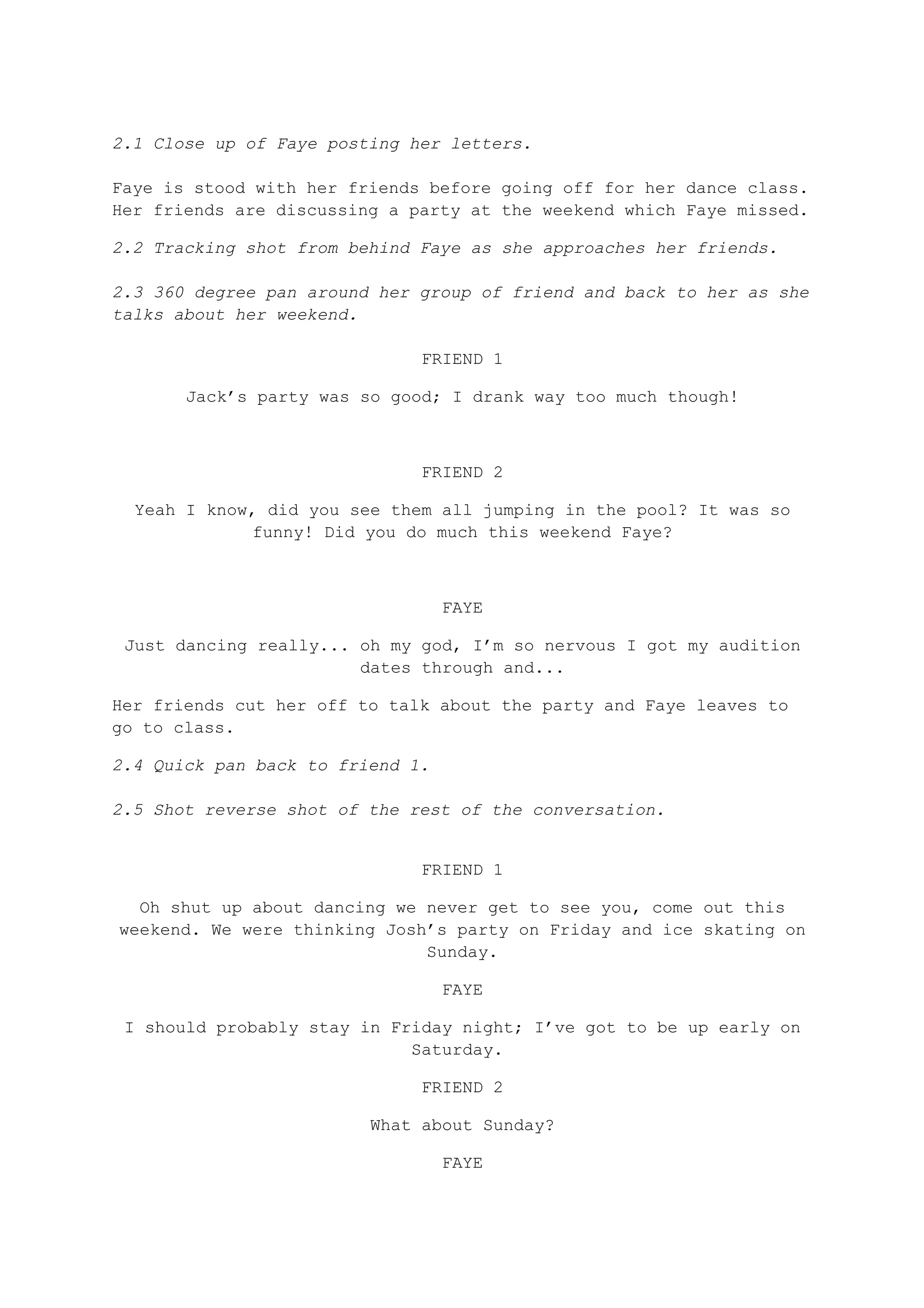 Shooting script | DOC