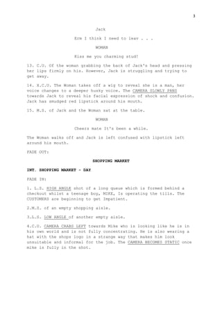 Shooting script | PDF