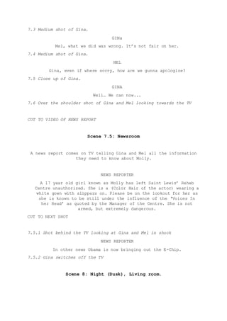 Shooting Script Emmanuel | DOCX