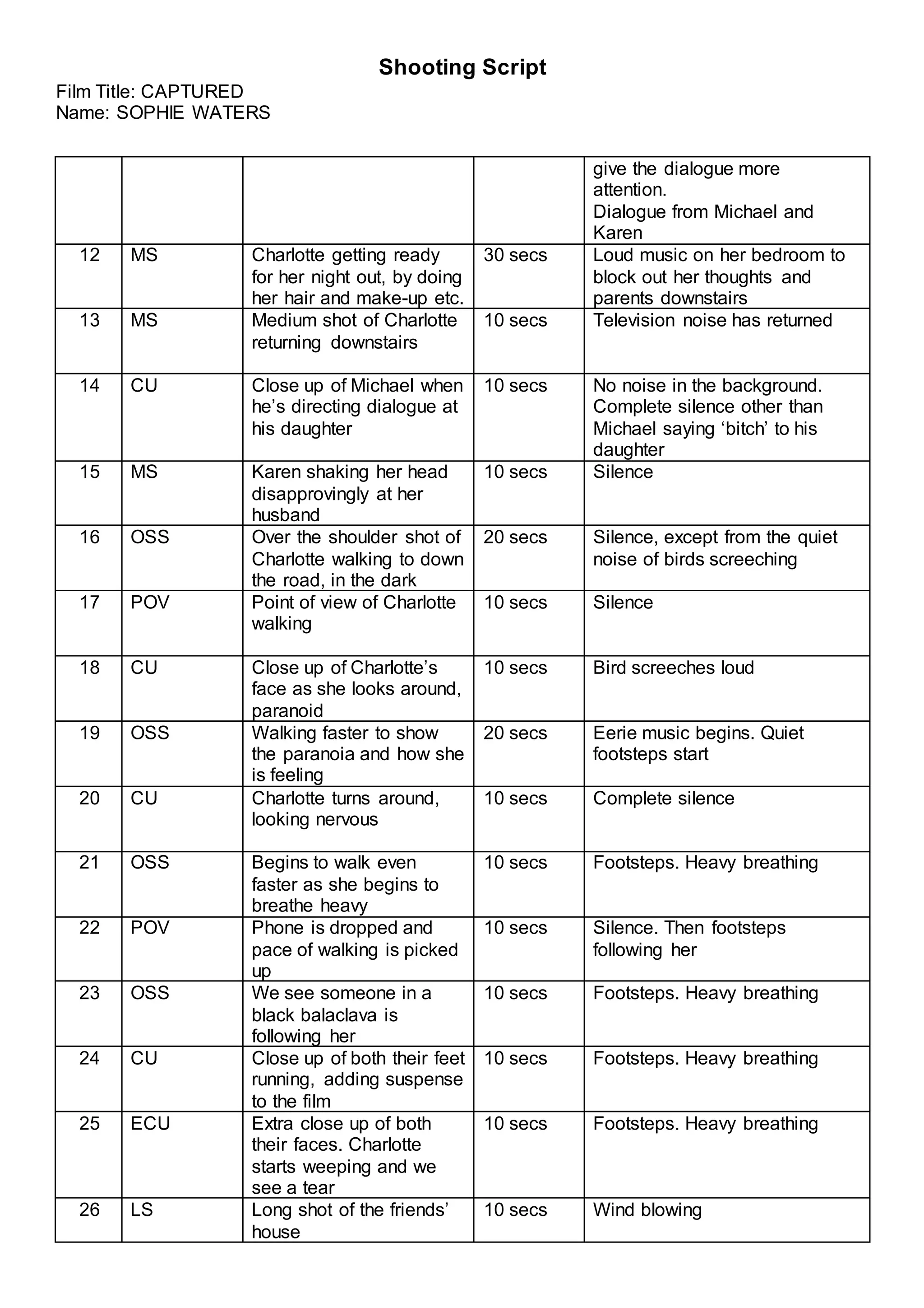FINAL SHOOTING SCRIPT | DOCX