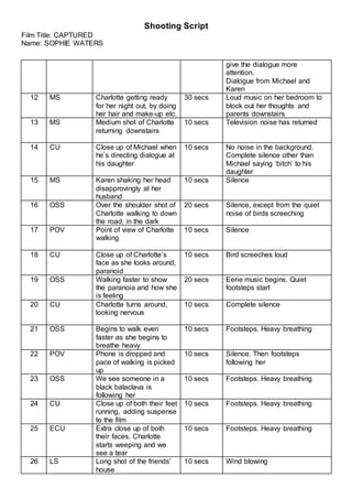 FINAL SHOOTING SCRIPT | DOCX
