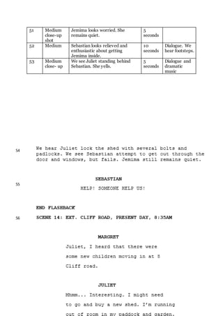 Shooting script draft 3 | DOCX