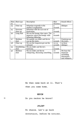 Shooting script draft 3 | DOCX