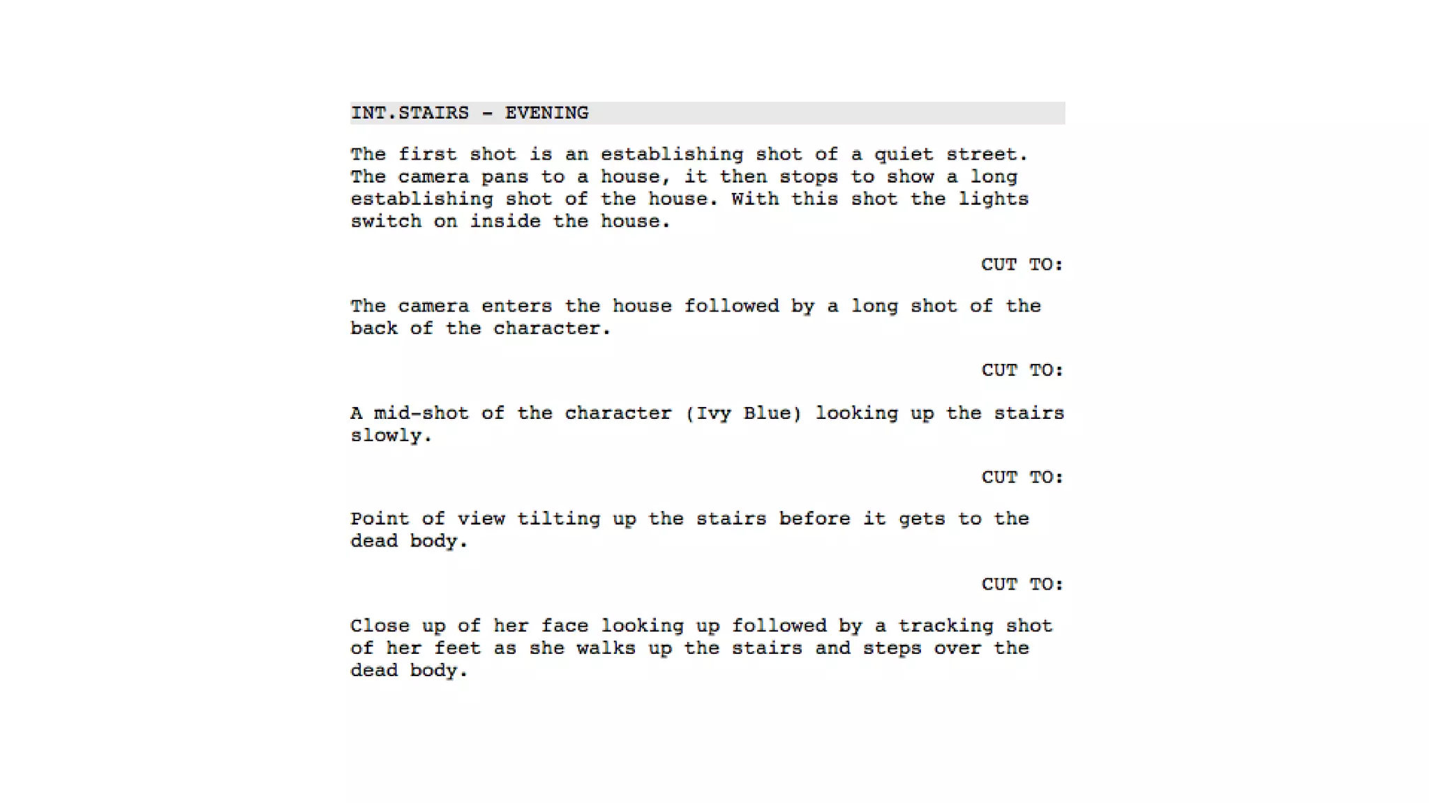 Shooting script powerpoint | PPT