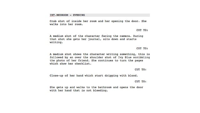 Shooting script powerpoint | PPT