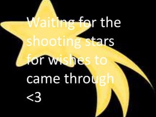 Shooting stars | PPTX