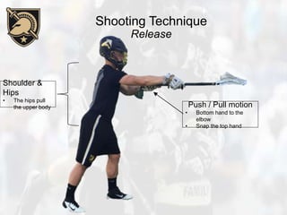 Lacrosse Shooting Technique and Drills | PPTX | Lacrosse | Sports