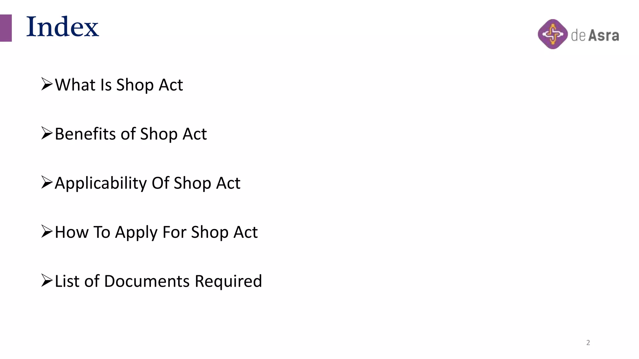 Shop Act Registration Online | Shop Act Maharashtra | PPTX