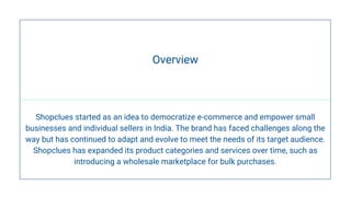 Shopclues Case Study | PDF