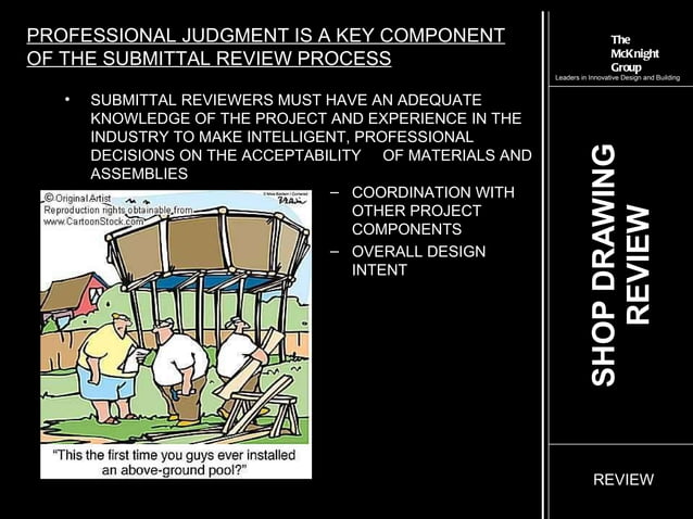 Shop Drawing Review | PPT | Construction Industry | Industries