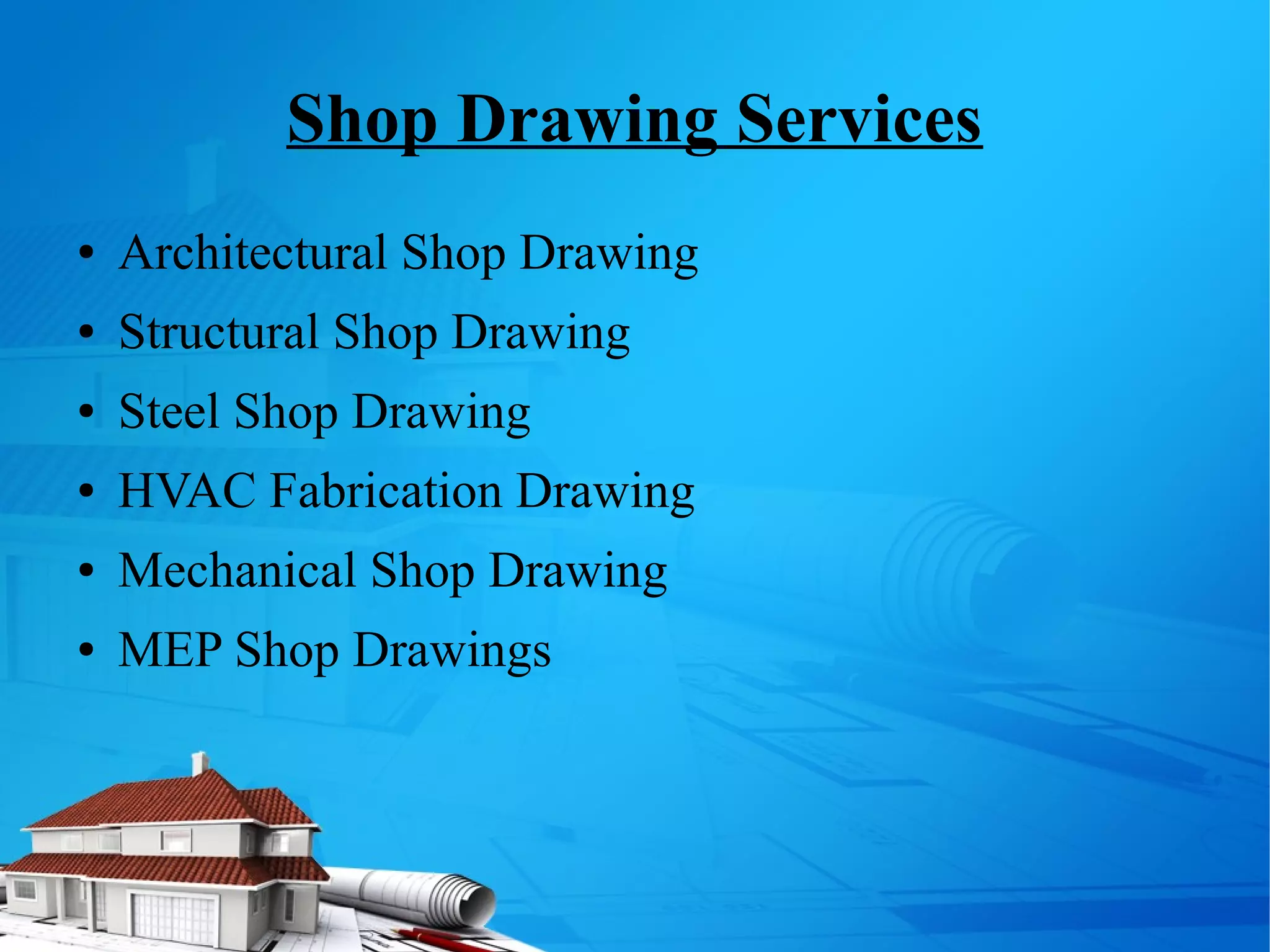 2D Shop Drawing Services - CAD Outsourcing | PPT