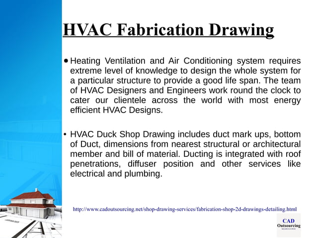 2D Shop Drawing Services - CAD Outsourcing | PPT
