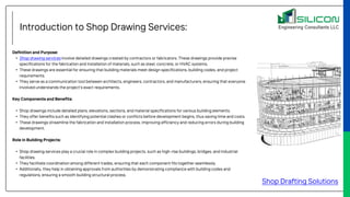 Shop Drawing Services | Silicon Consultant LLC.pptx