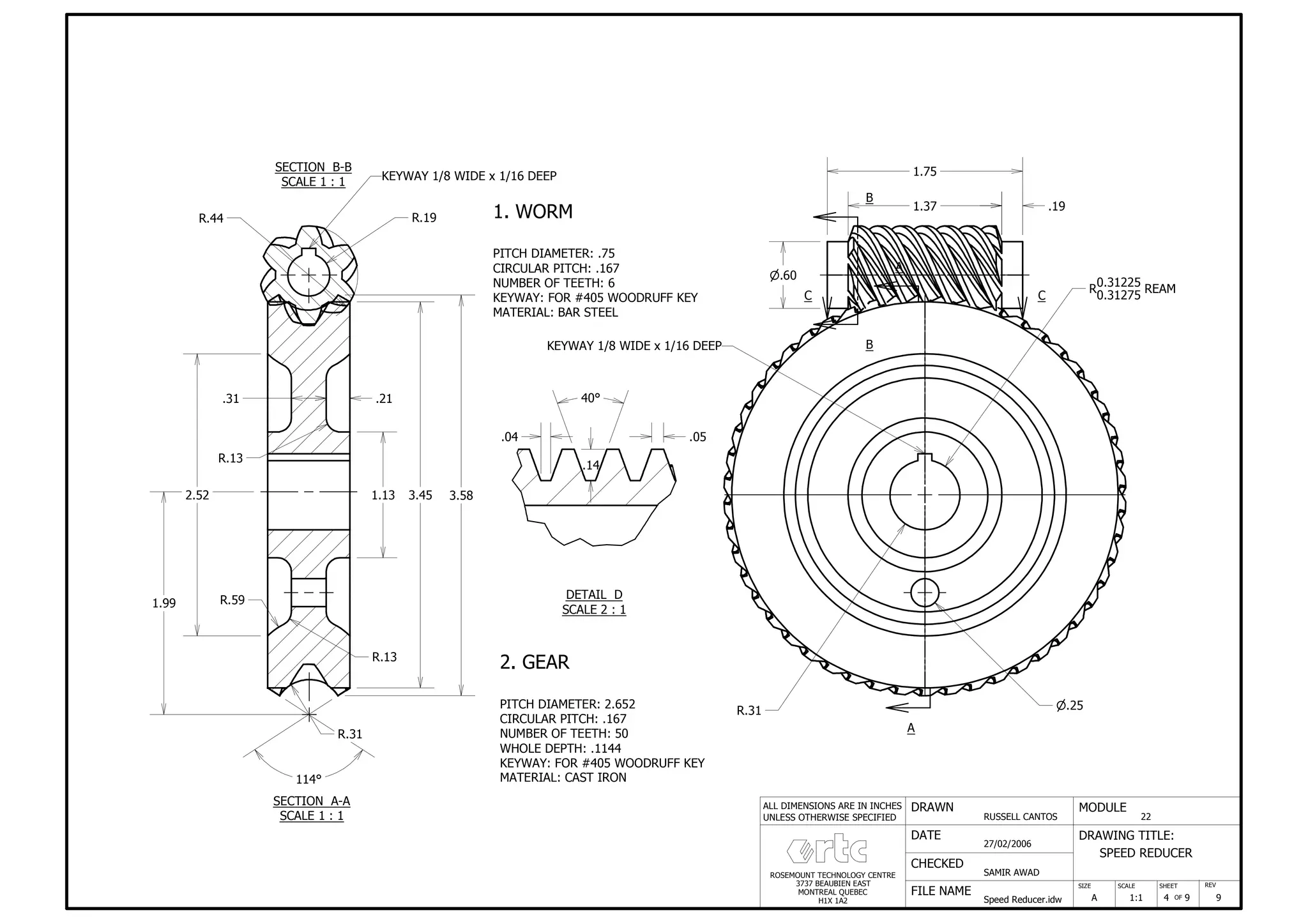 Speed Reducer | PDF